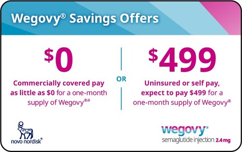 Novo Nordisk expands Wegovy® $499-per-month offering to additional cash ...