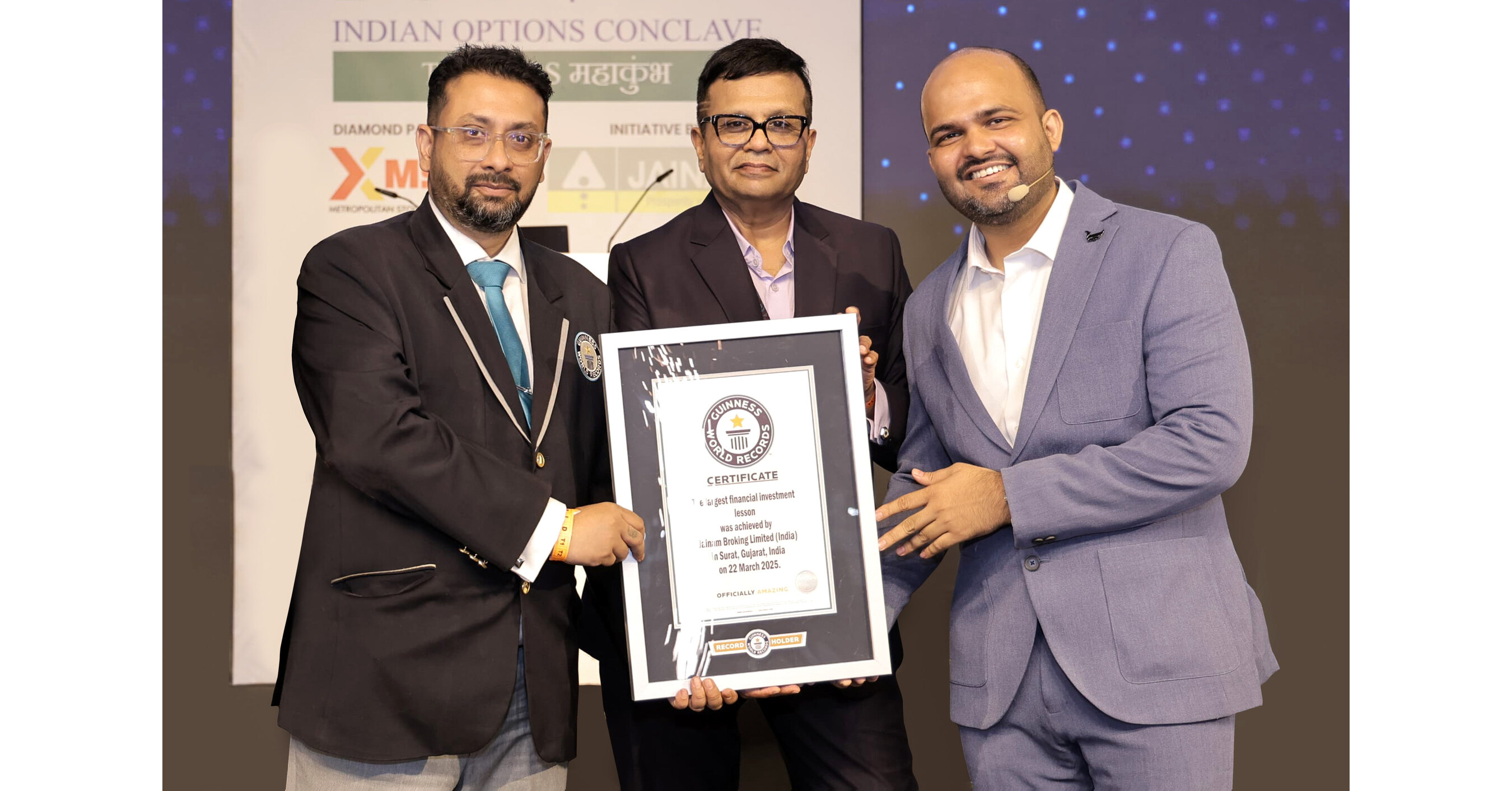 Jainam Broking Limited Hosts IOC 6.0 - India's Largest Options Trading Conclave & Achieves ...