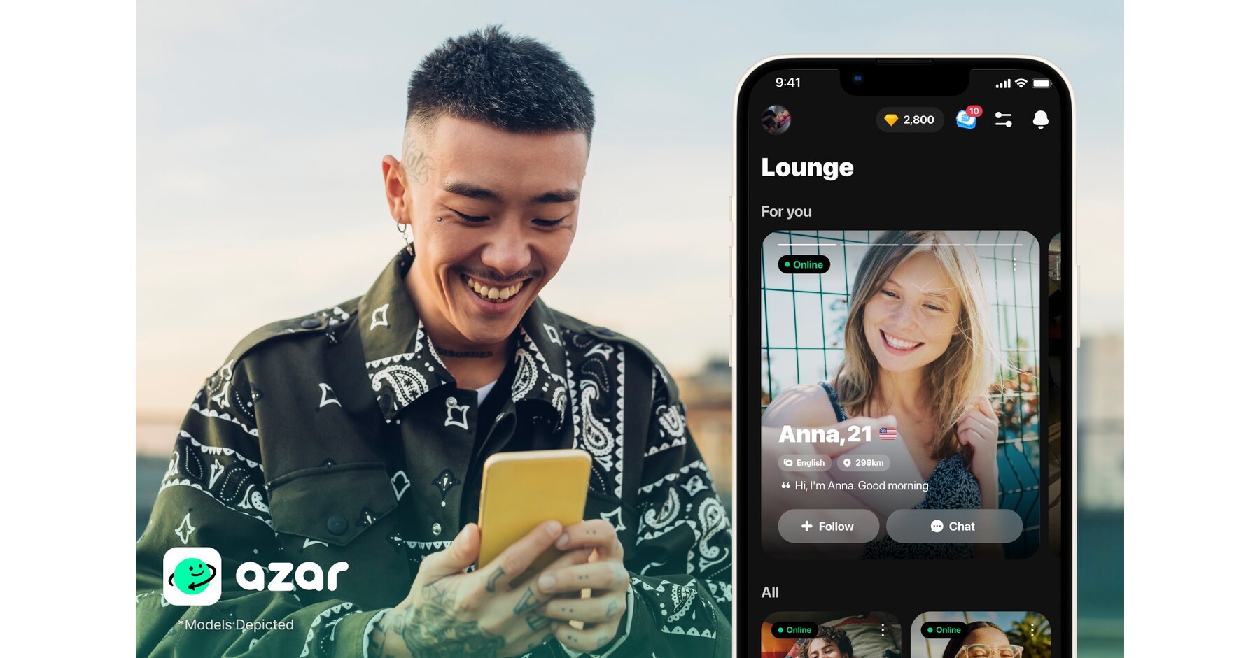 Azar Introduces Azar Lounge: An Easy Way to Discover and Connect with ...