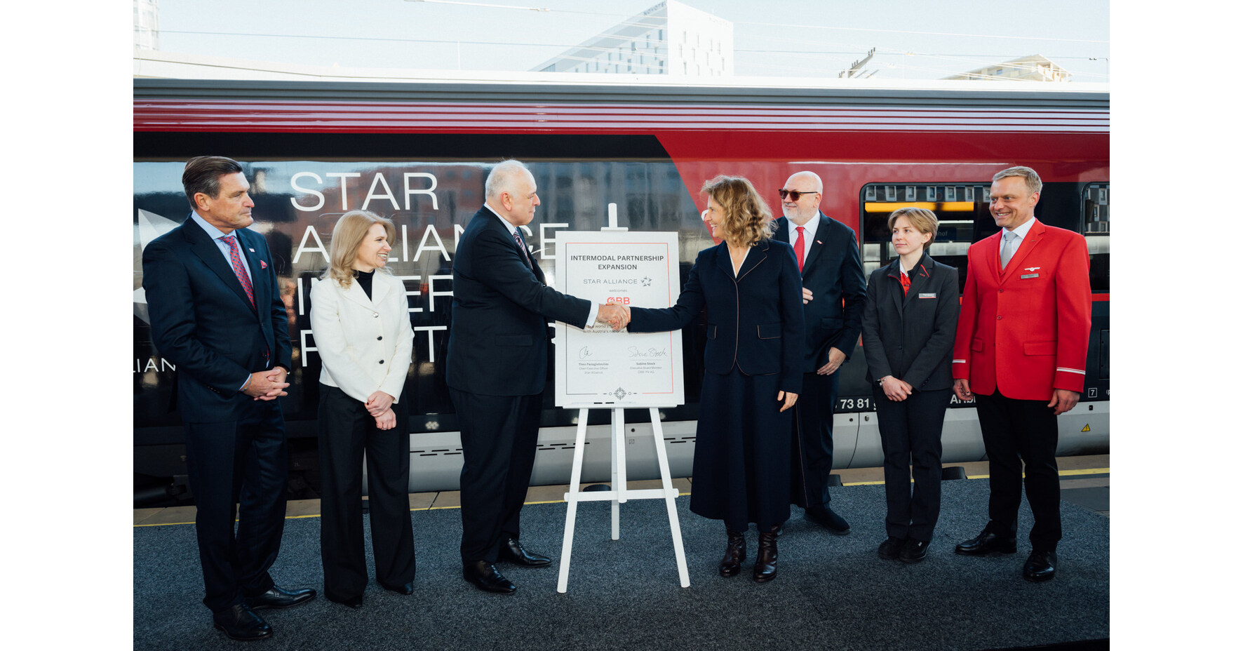Star Alliance Enhances Intermodal Connectivity with Austria's ÖBB