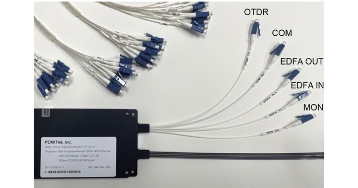 Multifunctional Athermal AWG Multiplexer