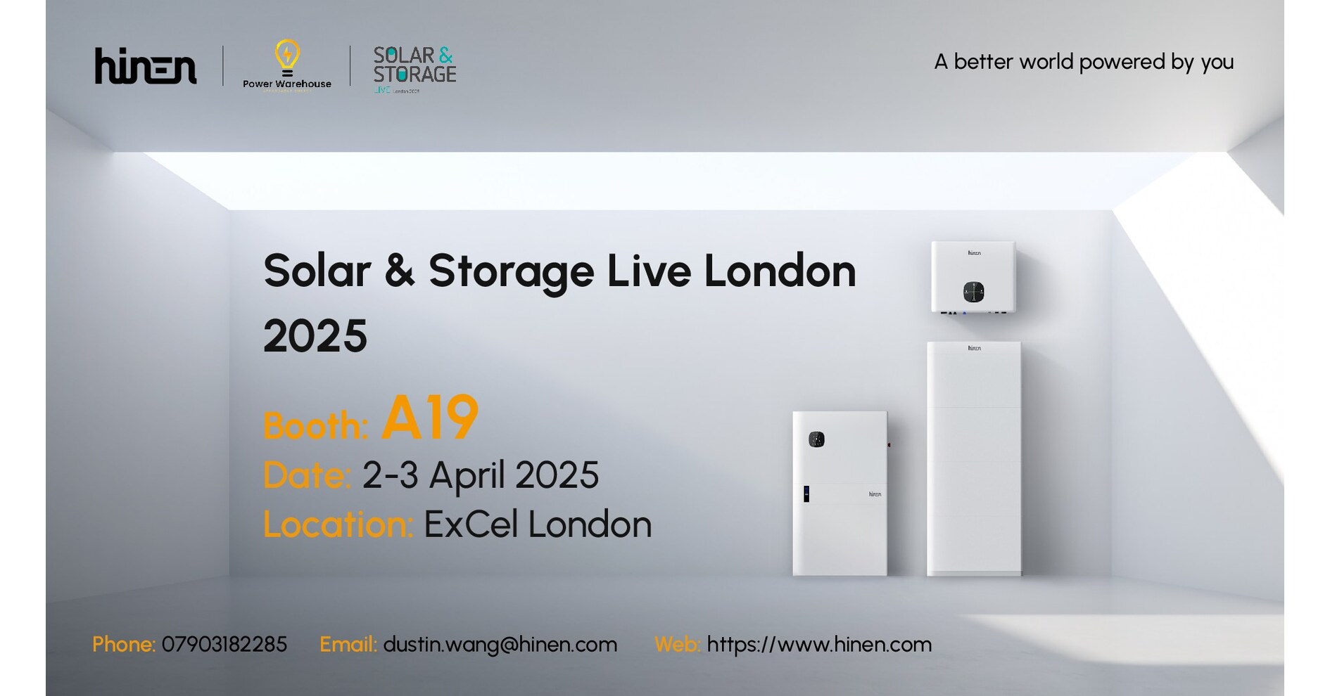 Pioneering a New Era of Home Energy Independence: Hinen to Exhibit at the Solar & Storage Live ...