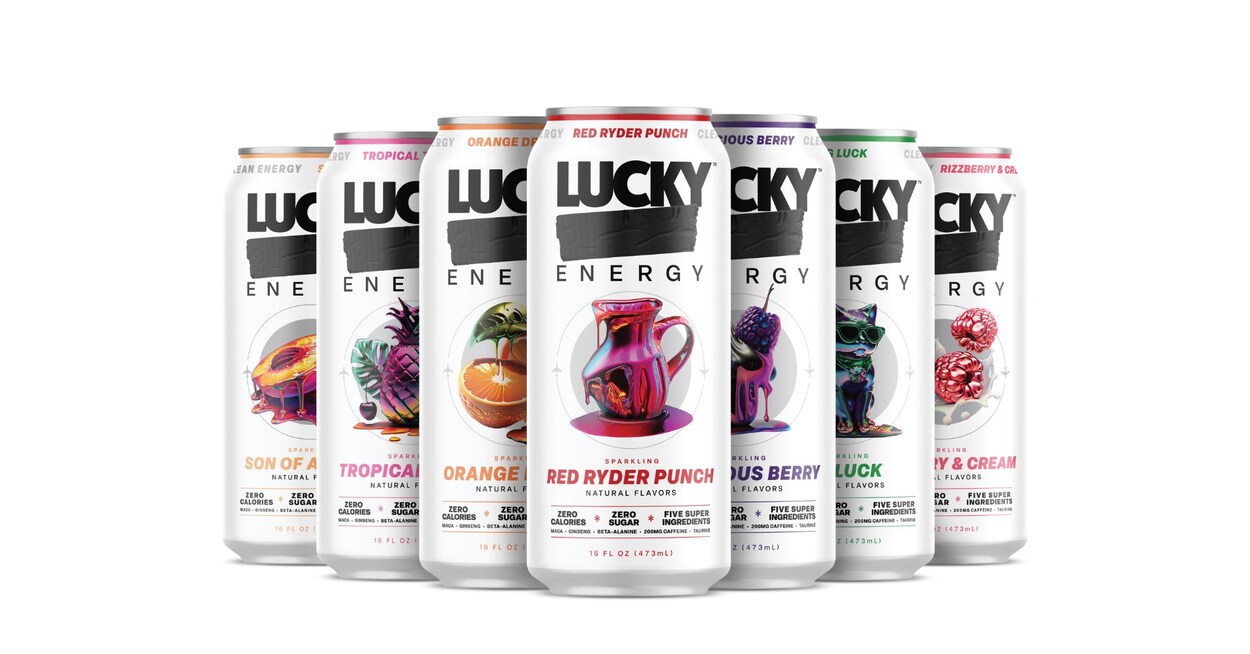LUCKY ENERGY DRINK SOARS TO NEW HEIGHTS