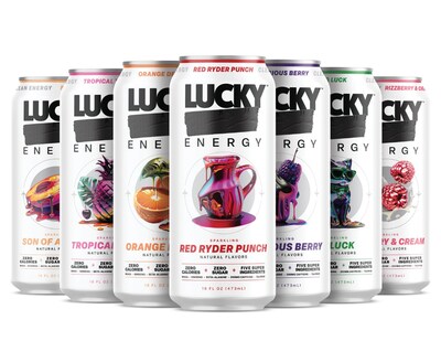 LUCKY ENERGY DRINK SOARS TO NEW HEIGHTS