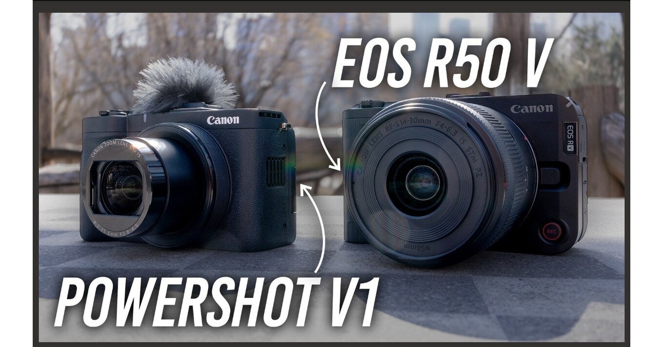 Canon Announces V1 Digital Camera, Reboots Compact Lineup with Video ...