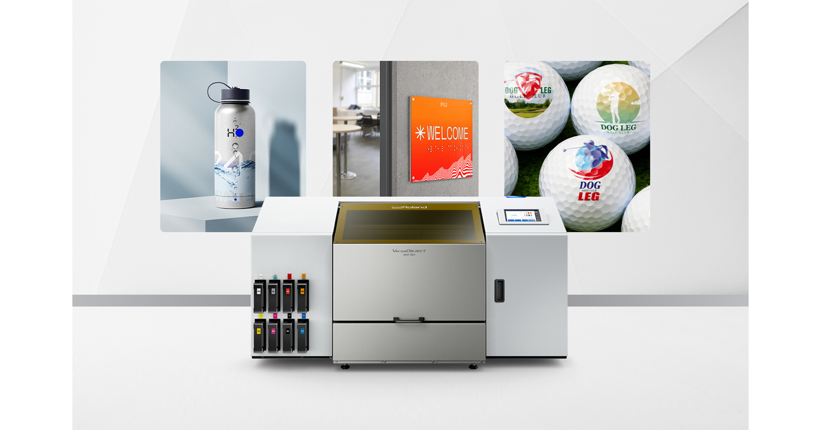 Roland DGA Introduces New VersaOBJECT MO-180 Benchtop UV Flatbed Printer