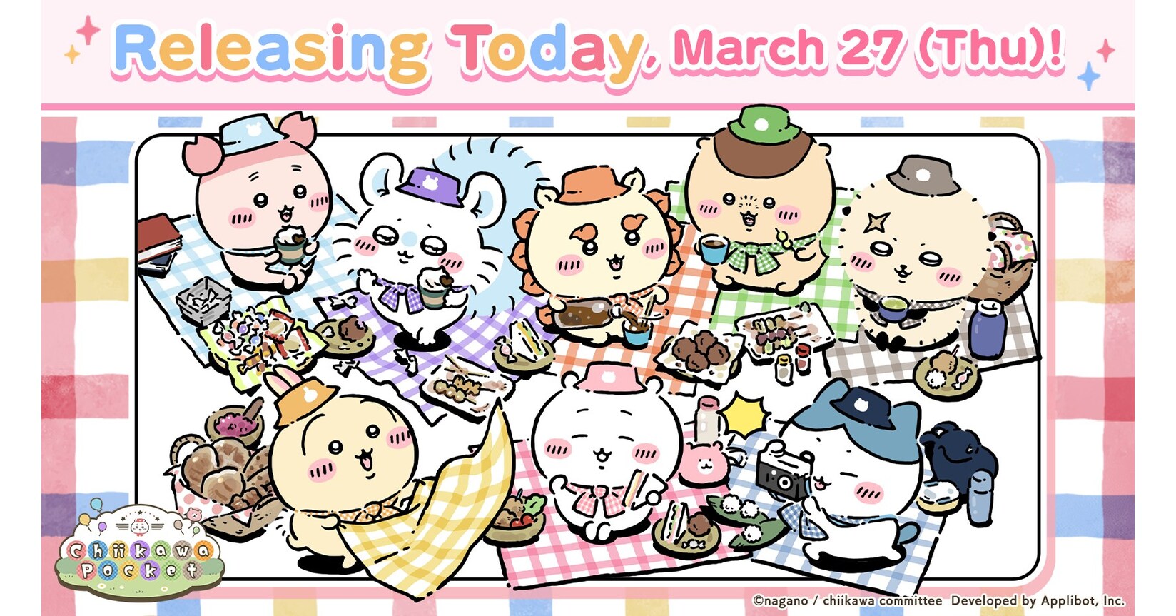 First Chiikawa Smartphone App Chiikawa Pocket Officially Released Today