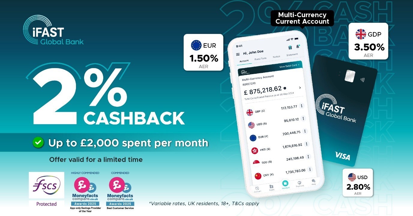 iFAST Global Bank Transforms UK Banking With First-In-Market Multi ...