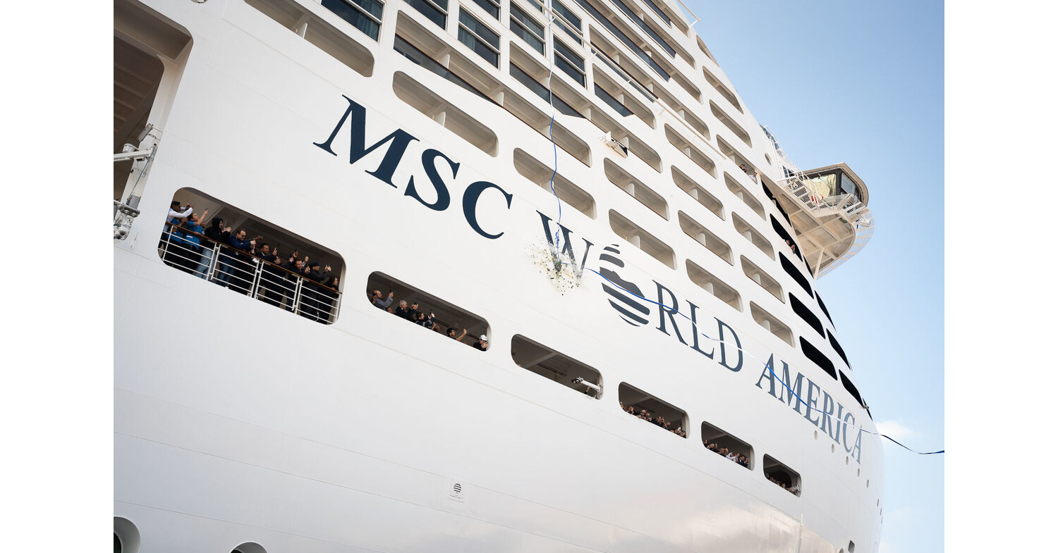 MSC CRUISES TAKES DELIVERY OF MSC WORLD AMERICA, CELEBRATES ADDITIONAL ...