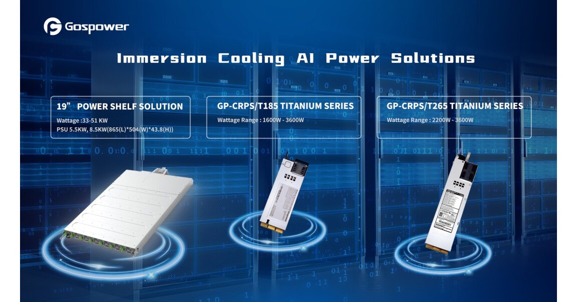 Gospower Showcases Immersion Cooling AI Power Solutions at Intel 2025 ...