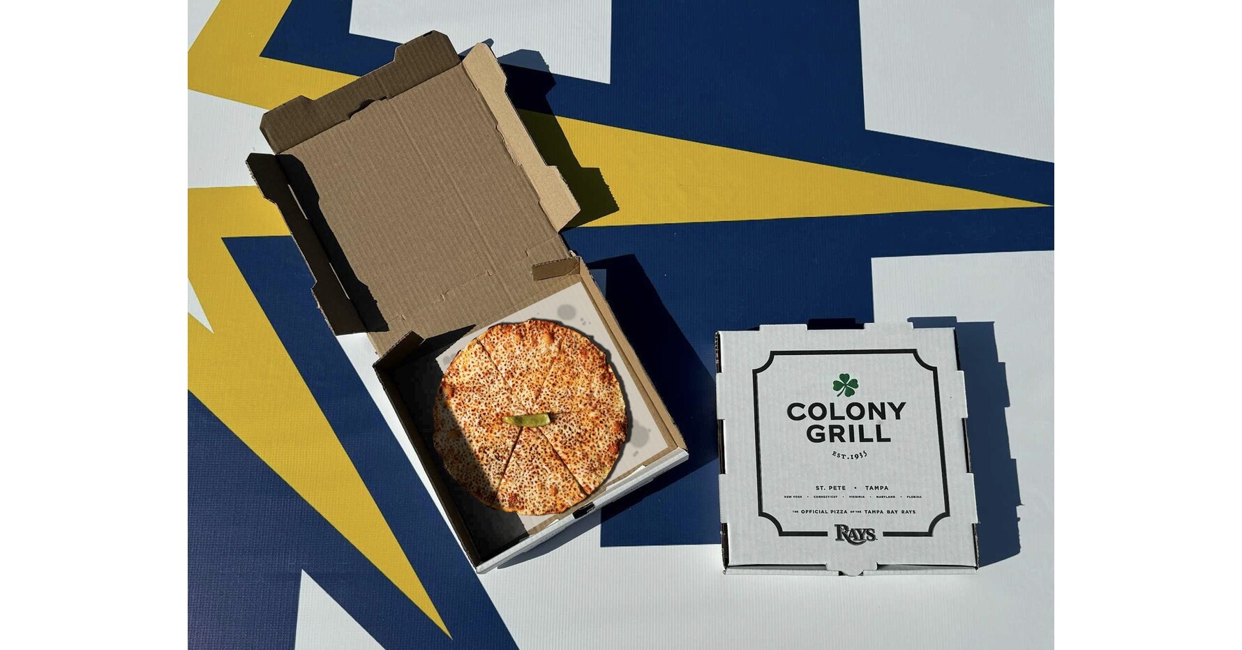 Colony Grill Named Official Pizza Partner of the Tampa Bay Rays for ...