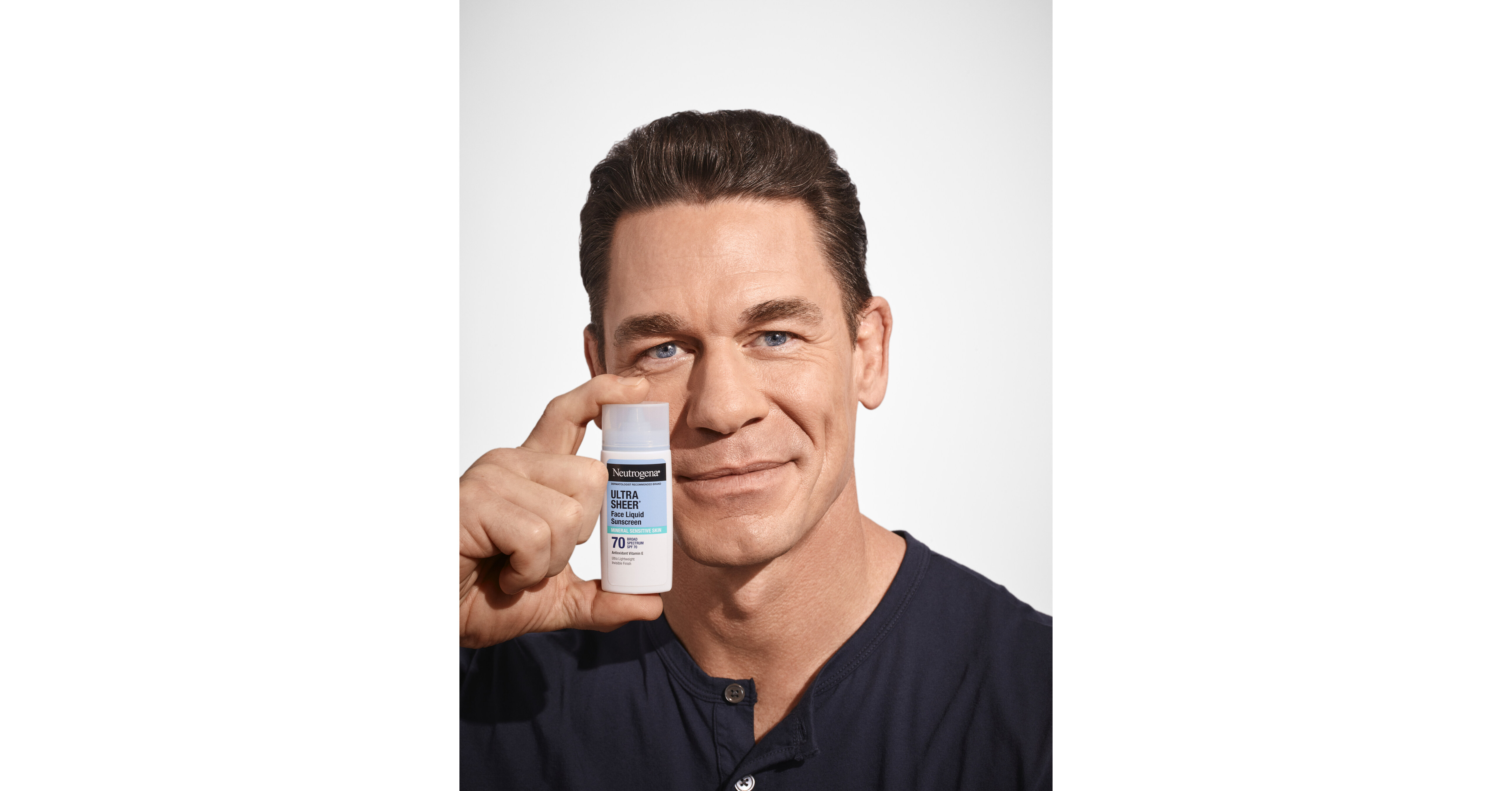 Neutrogena® and John Cena Team Up for the Ultimate Disappearing Act in New Ultra Sheer ® Mineral ...