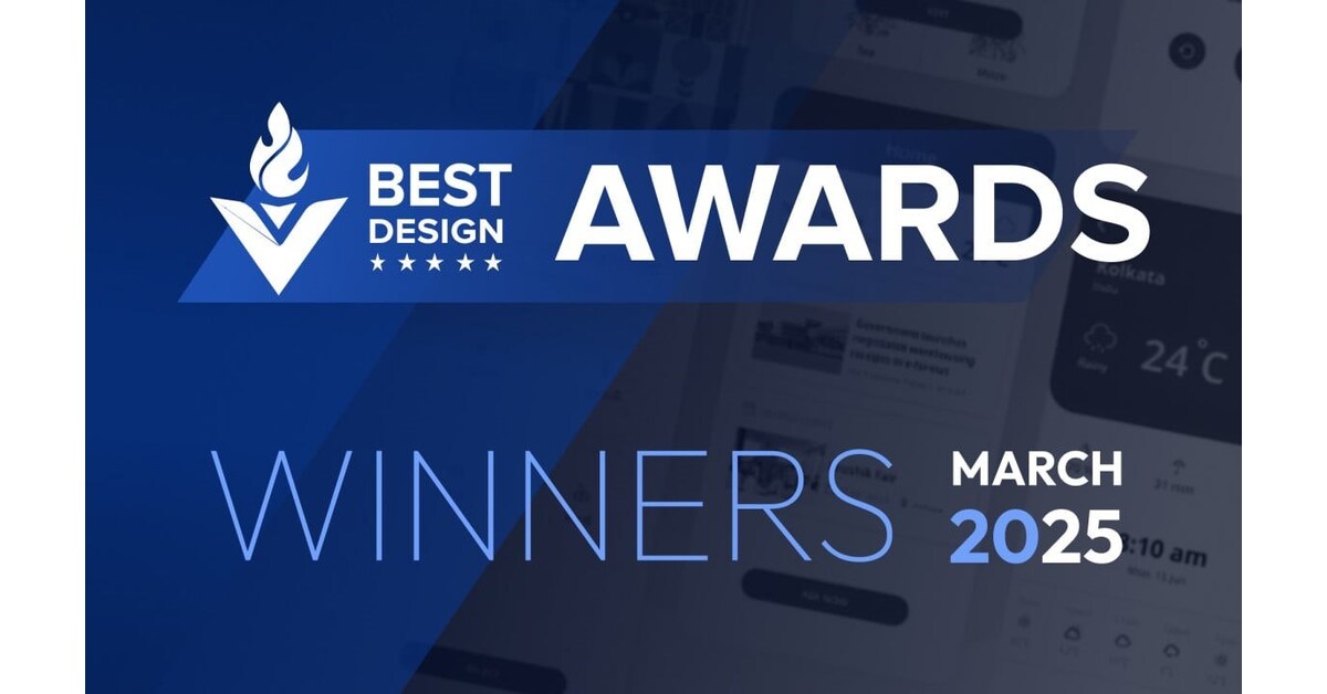 DesignRush Reveals the Best Design Award Winners of March 2025
