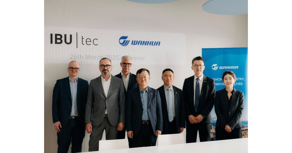 Wanhua Chemical and IBU-tec signed a Joint Development Agreement for ...