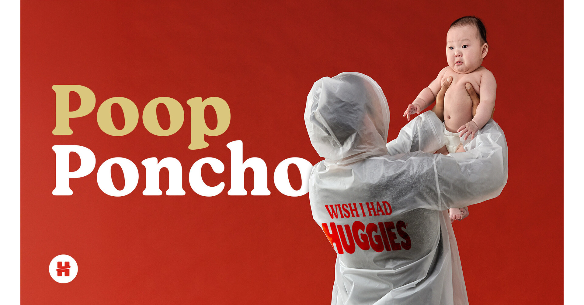 Huggies® Introduces The Poop Poncho for Parents Who Wish They Had Huggies