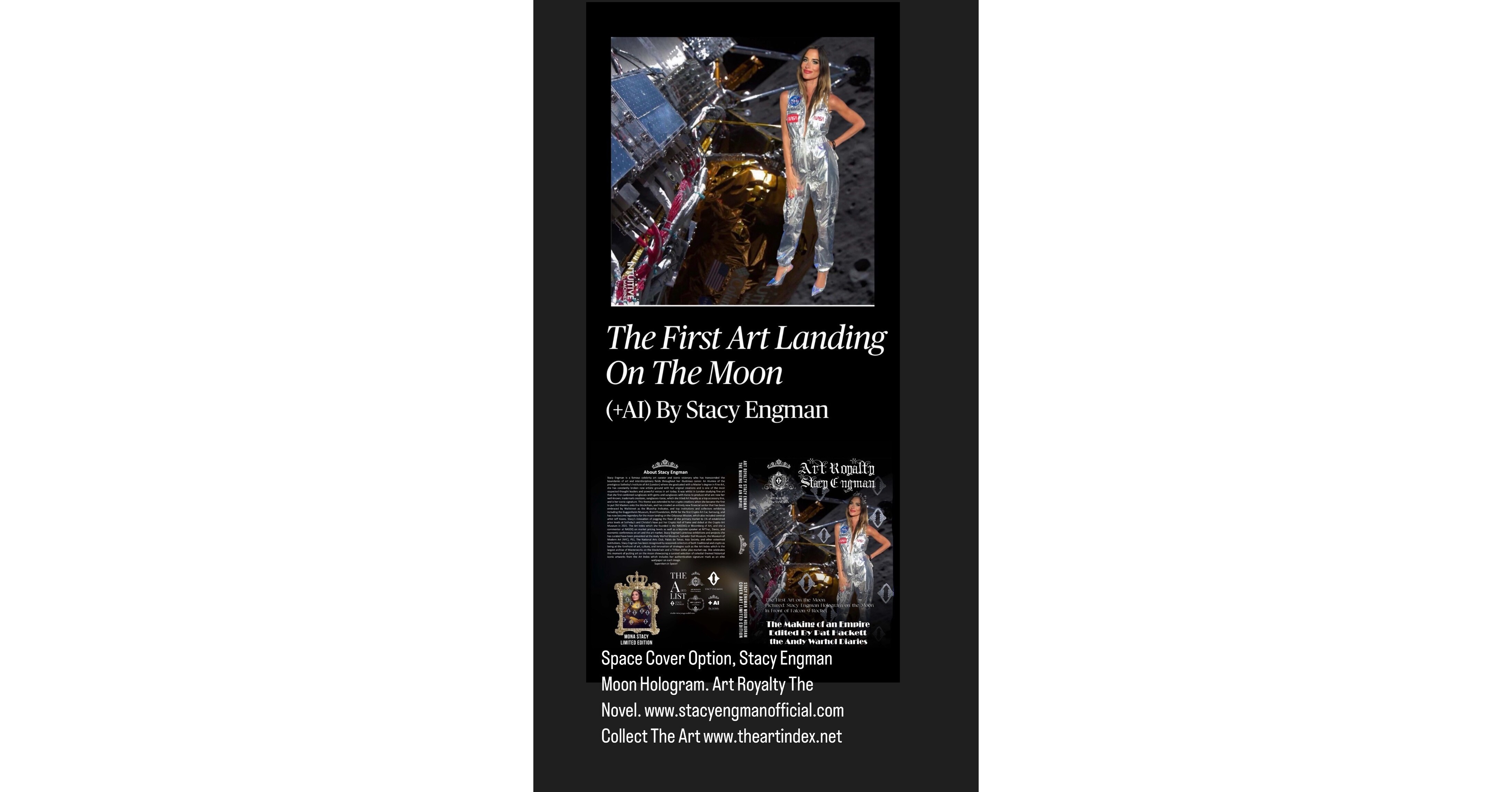Stacy Engman Launches Groundbreaking Book, Art Royalty - The Novel