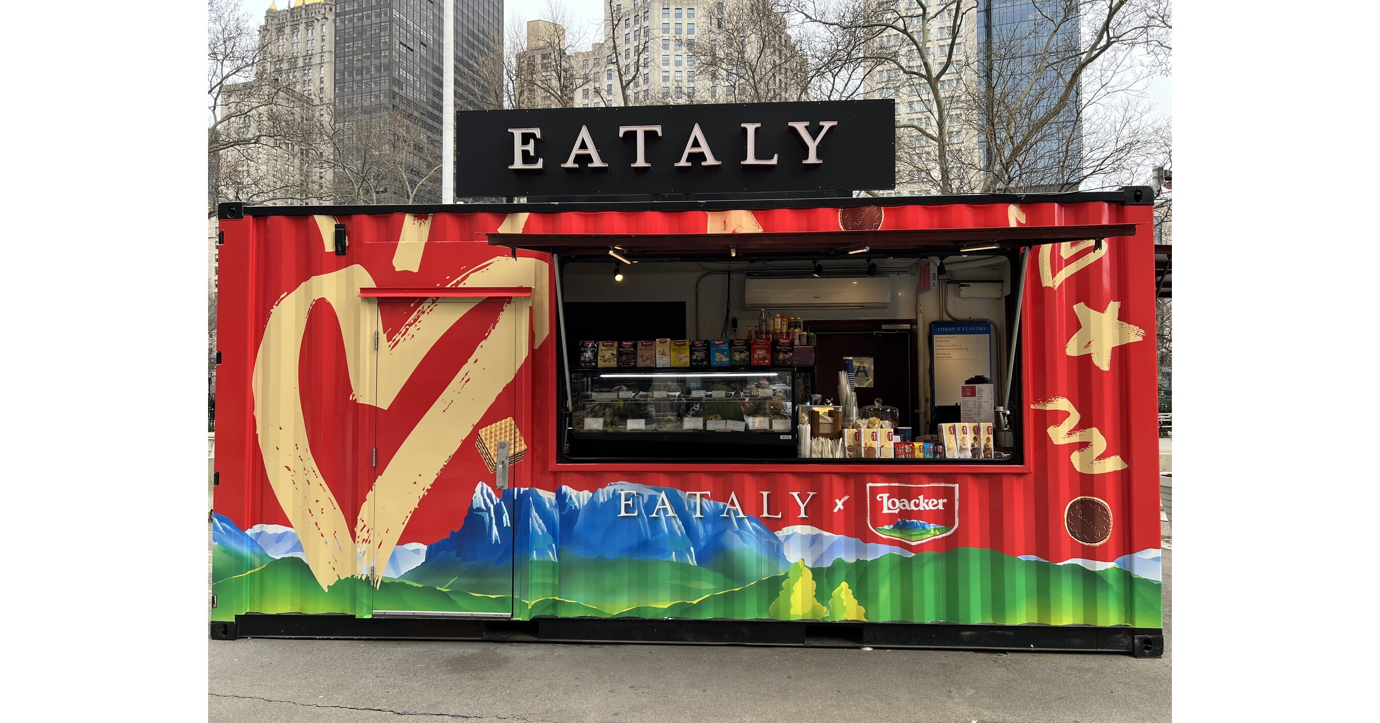 Loacker Celebrates 100 Years with 100-Day Pop-Up Kiosk in New York City