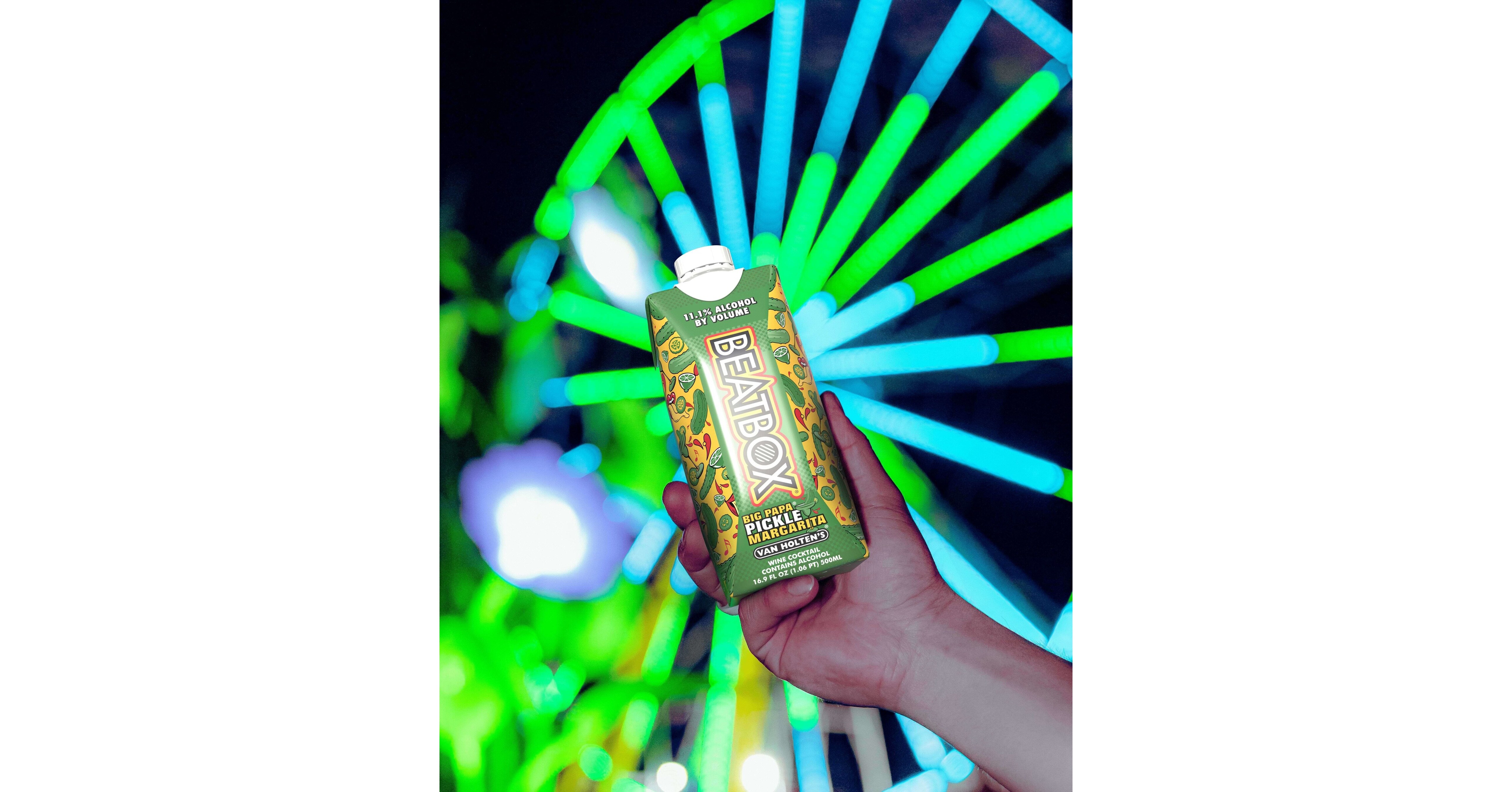 BEATBOX & VAN HOLTEN'S DROP LTO 11.1% ABV PICKLE MARGARITA FLAVOR