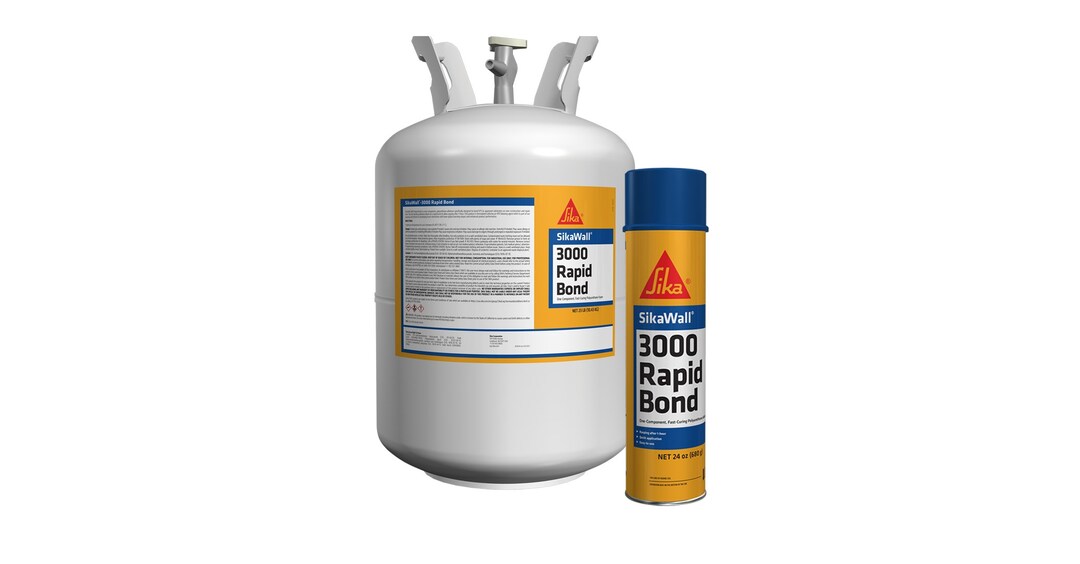Sika launches SikaWall®-3000 Rapid Bond, a fast set adhesive for EIFS ...