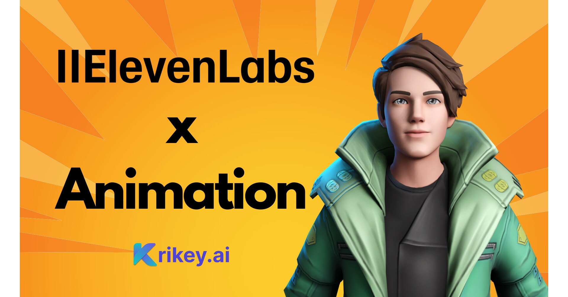 Krikey AI Launches AI Powered Talking Avatars with ElevenLabs