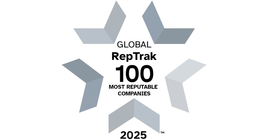 RepTrak reveals the 2025 Global RepTrak® 100 Most Reputable Companies