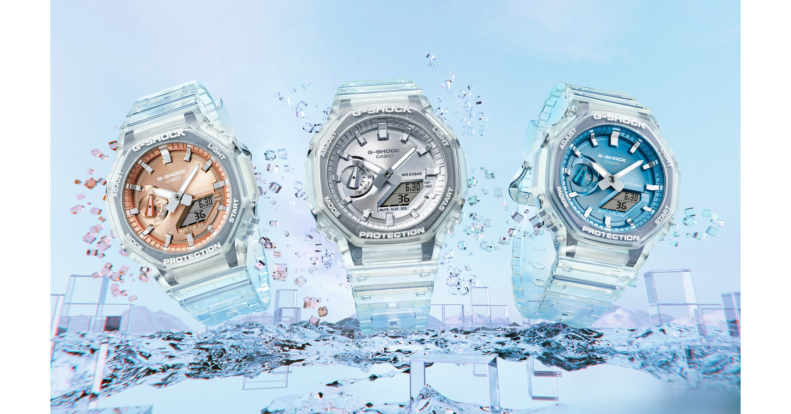 G-SHOCK Introduces the Bright Metallic Dial Collection - A Bold ...