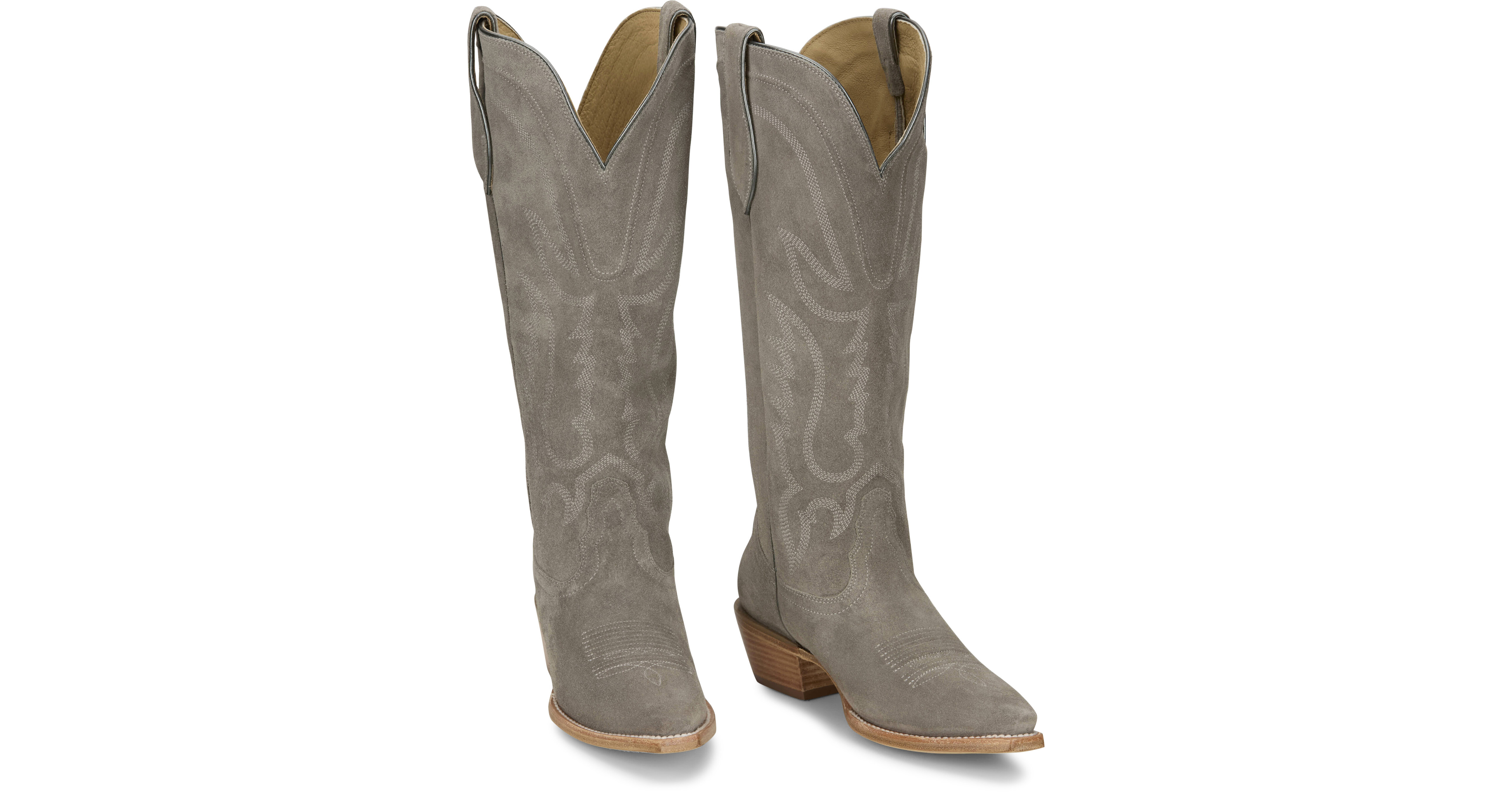 Introducing the Liz 15" Suede - Tony Lama's Boot of the Month