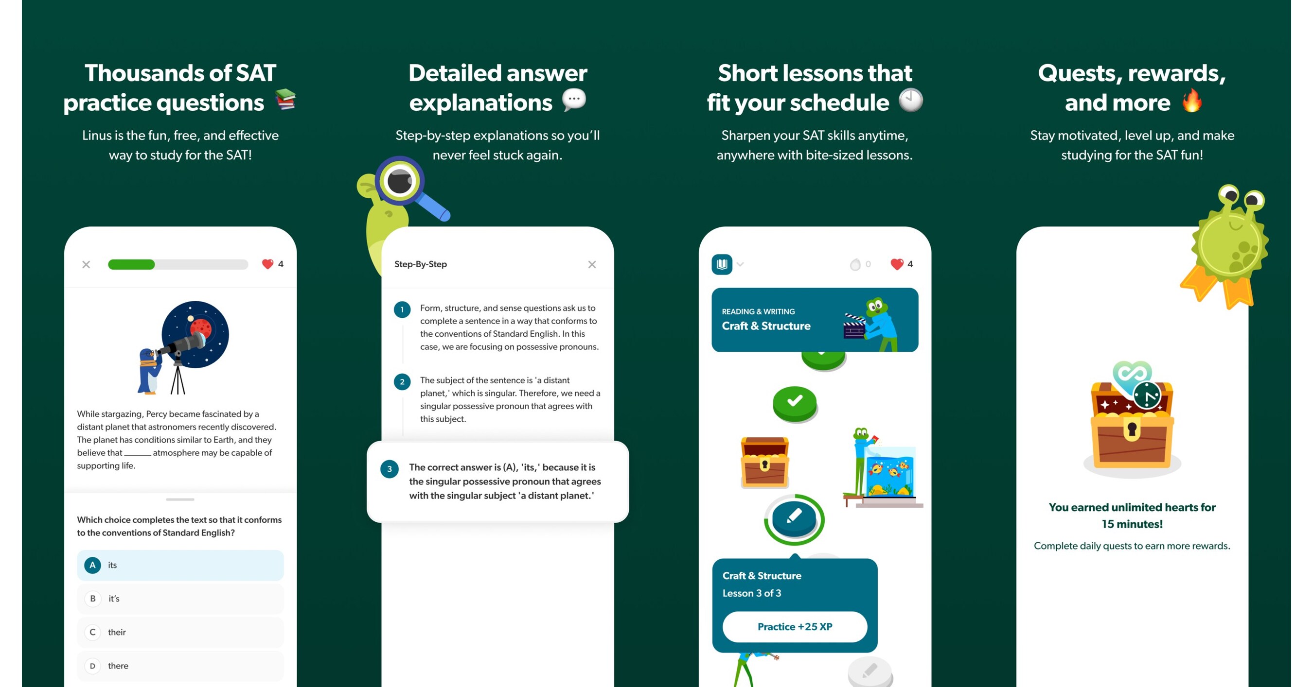 Linus Raises $5 Million to Transform SAT Prep into a Fun, Free, and ...