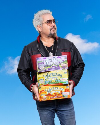 WATERLOO SPARKLING WATER TEAMS UP WITH GUY FIERI TO INTRODUCE THREE NEW ...