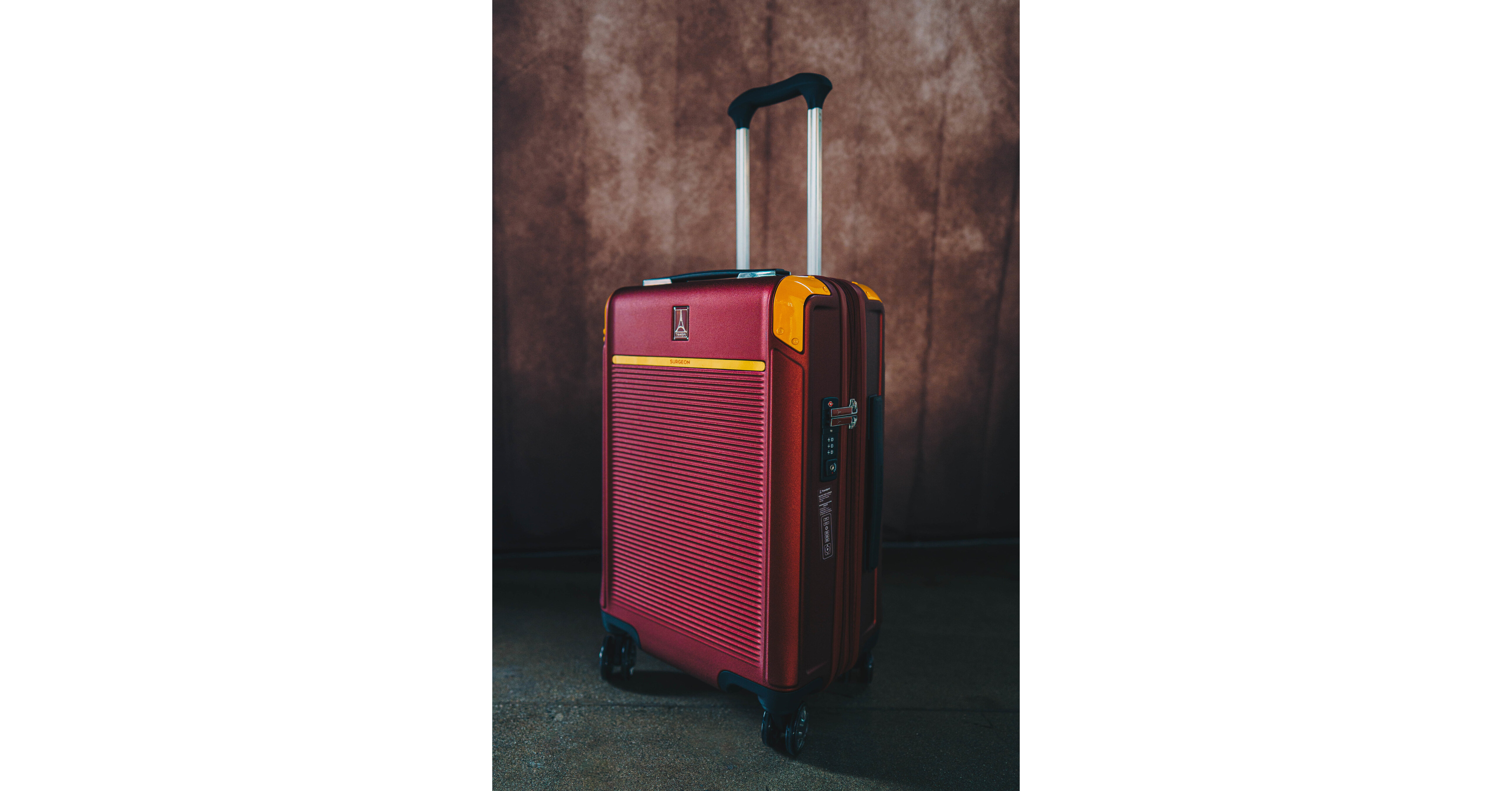 Travelpro® and SURGEON Power Collegiate Athletes with Custom Luggage ...