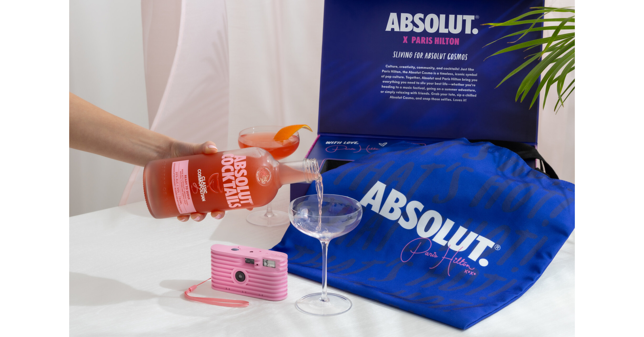 Introducing…Absolut House of Cosmo at Coachella, with Paris Hilton
