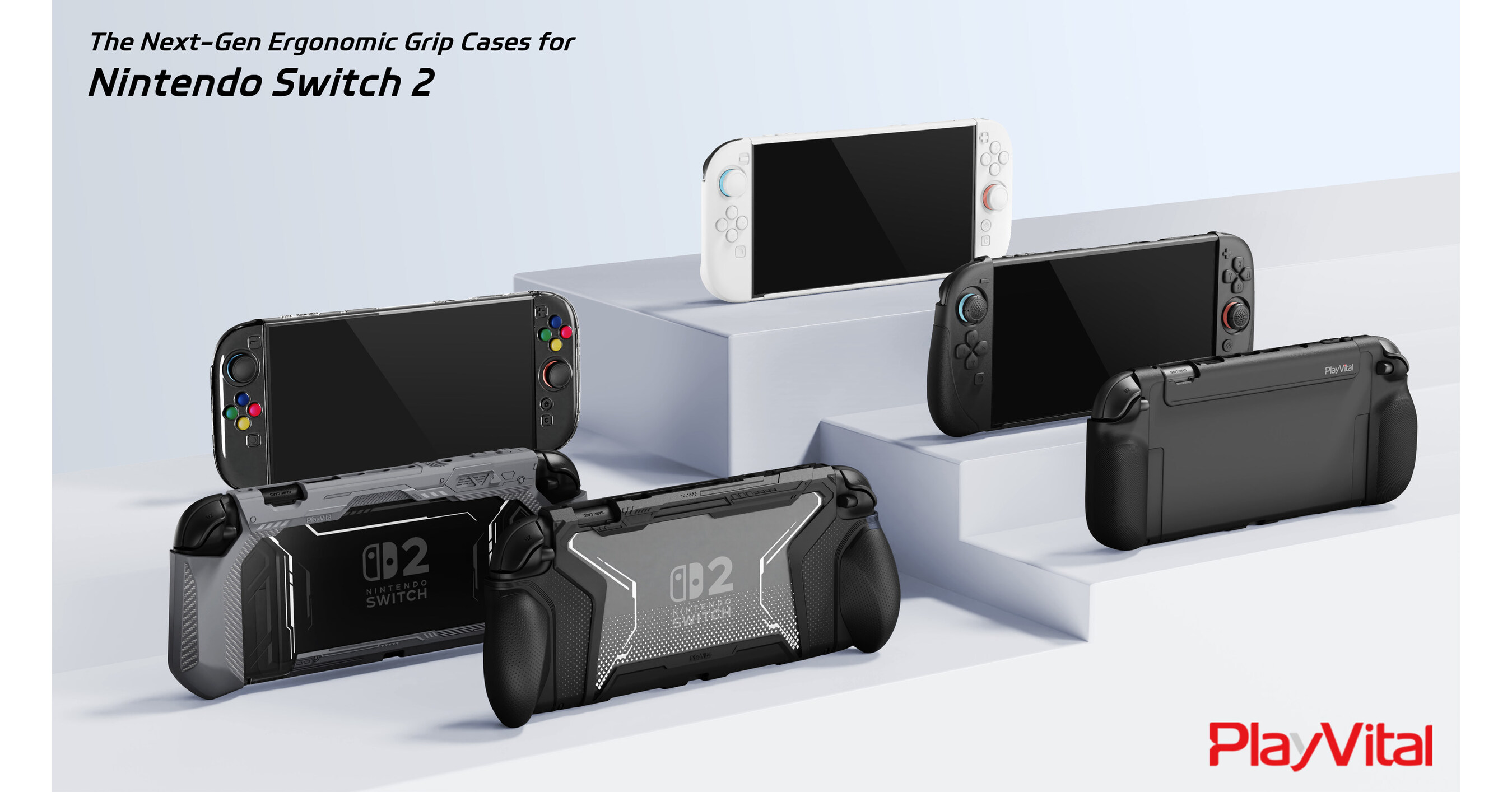 Préparez-vous pour Nintendo Switch 2 : PlayVital lance Next-Gen Coque Grip