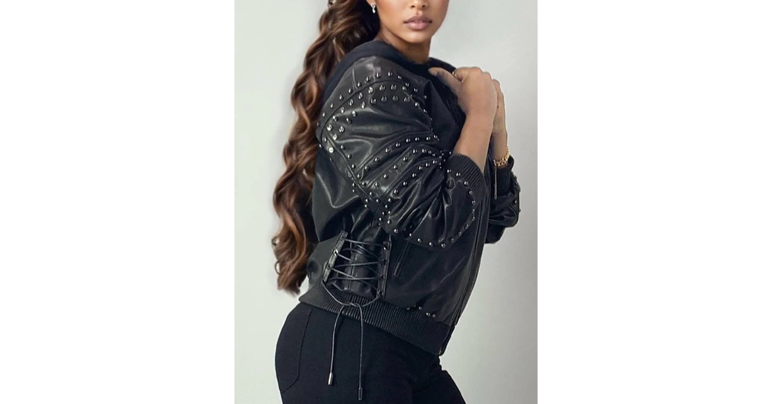 APPLE BOTTOMS BY NELLY Unveils Luxe Black Label Leather Jacket ...