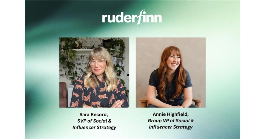 Ruder Finn Welcomes Two Social & Influencer Strategy Leaders to Digital ...