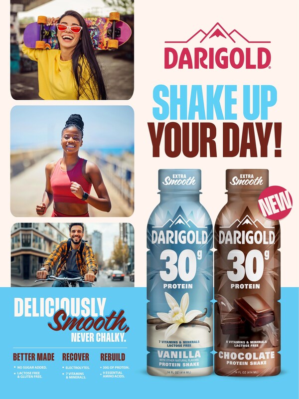 DARIGOLD LAUNCHES PROTEIN SHAKES
