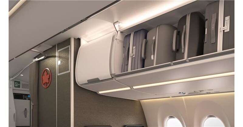 Air Canada to Offer Customers Increased Overhead Storage Room with New ...