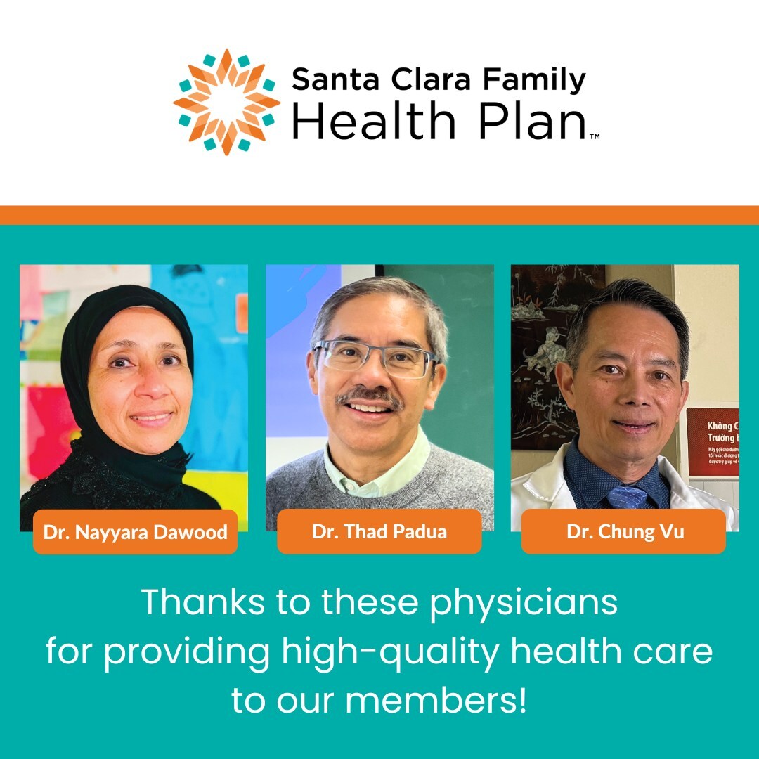 Santa Clara Family Health Plan recognizes three top-performing ...