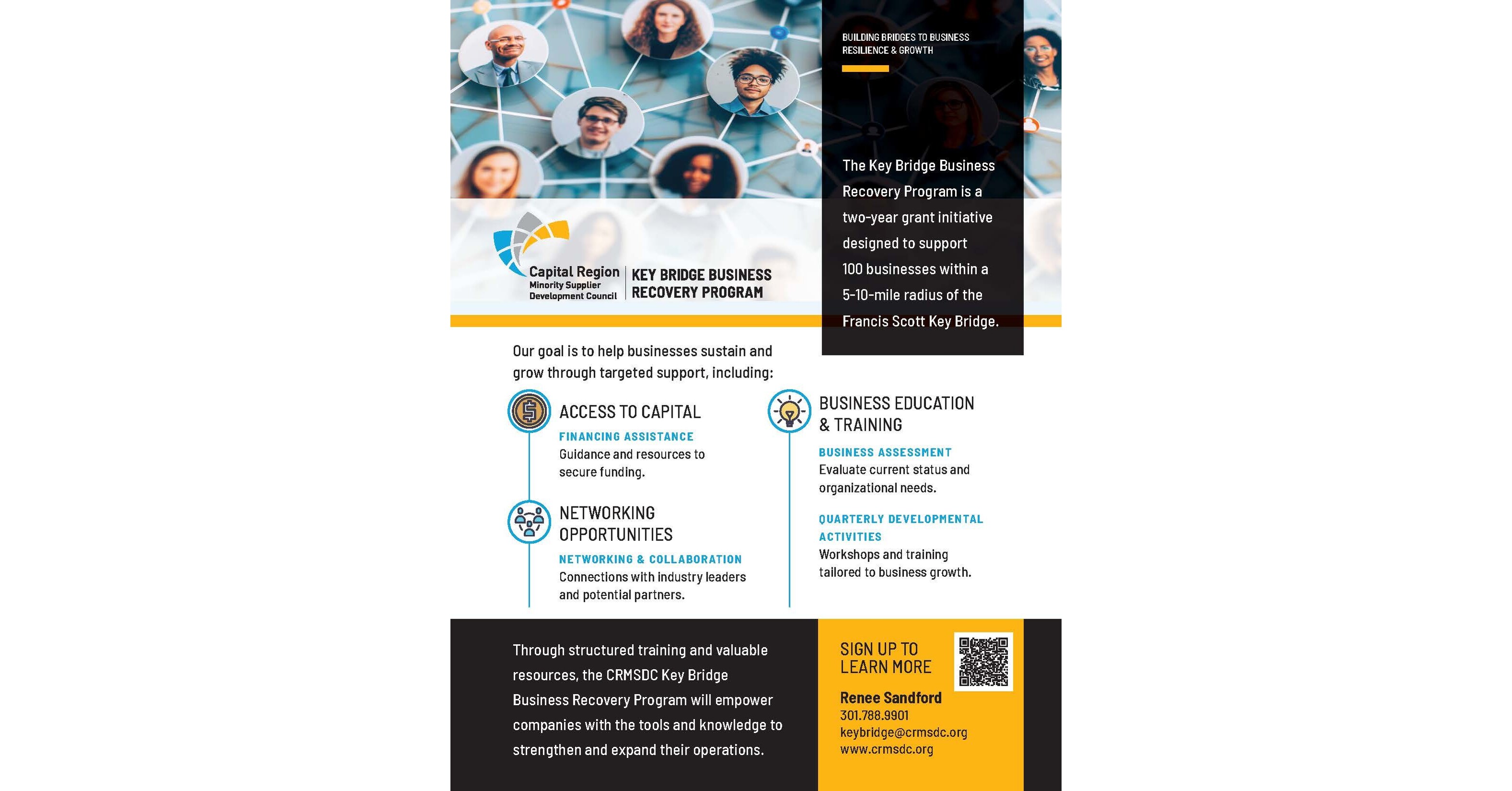 Key Bridge Business Recovery Program Launched to Support Local Enterprises