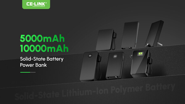 CE-LINK Unveils Next-Gen Solid-State Battery Power Bank, Leading a New ...