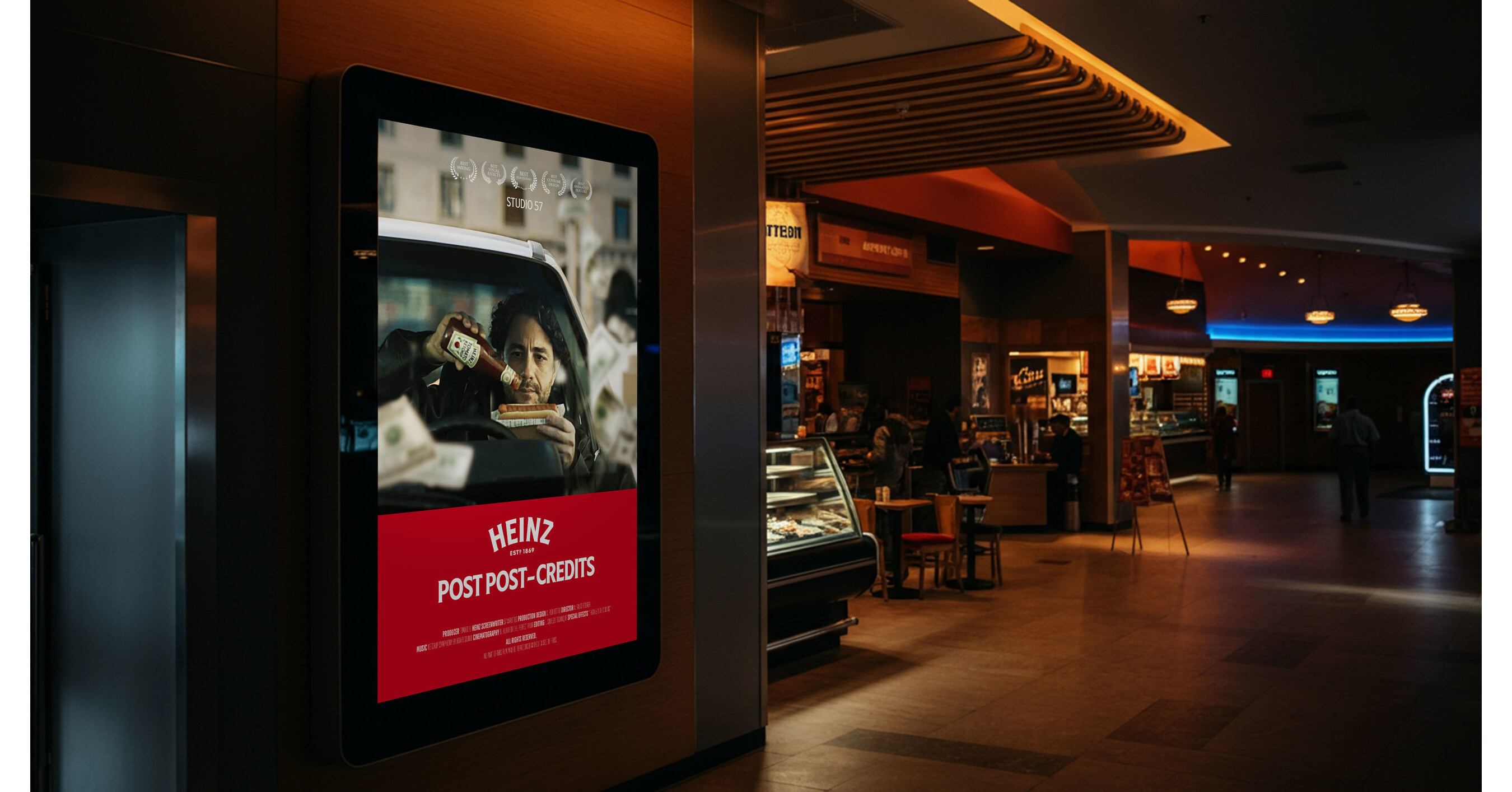 Heinz launches the world's first ad interrupted by a movie; and people ...