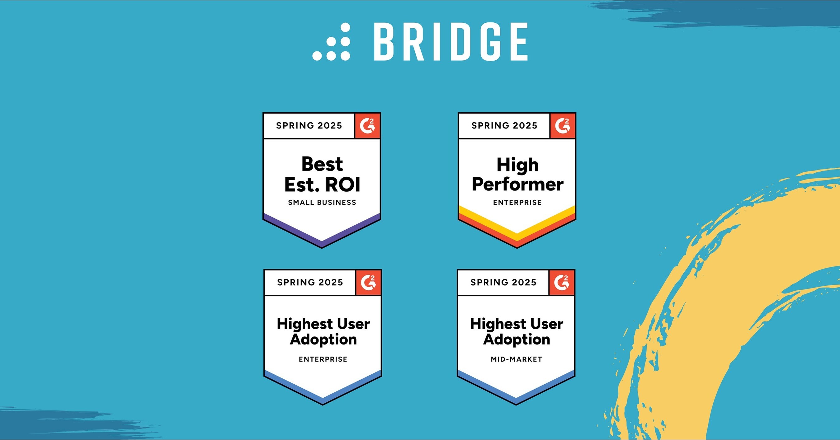 Bridge LMS Recognized With Nine G2 Badges in Spring 2025 Rankings