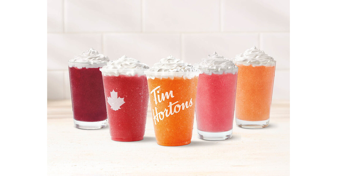 Le menu des boissons froides printemps-été est arrivé chez Tim Hortons ...