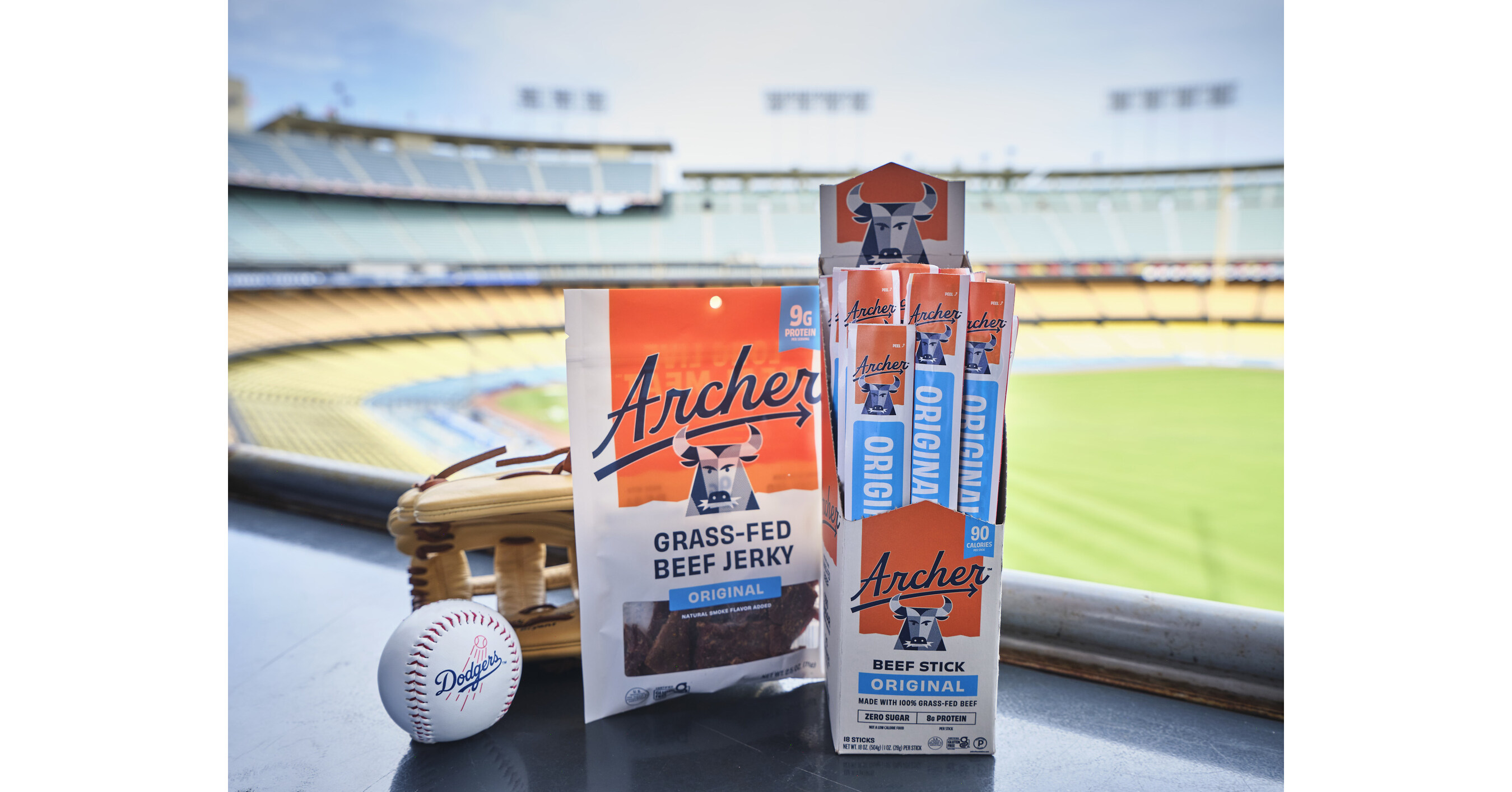 Meat Snack Brand, Archer, Hits a Grand Slam as the "Official Meat Snack ...
