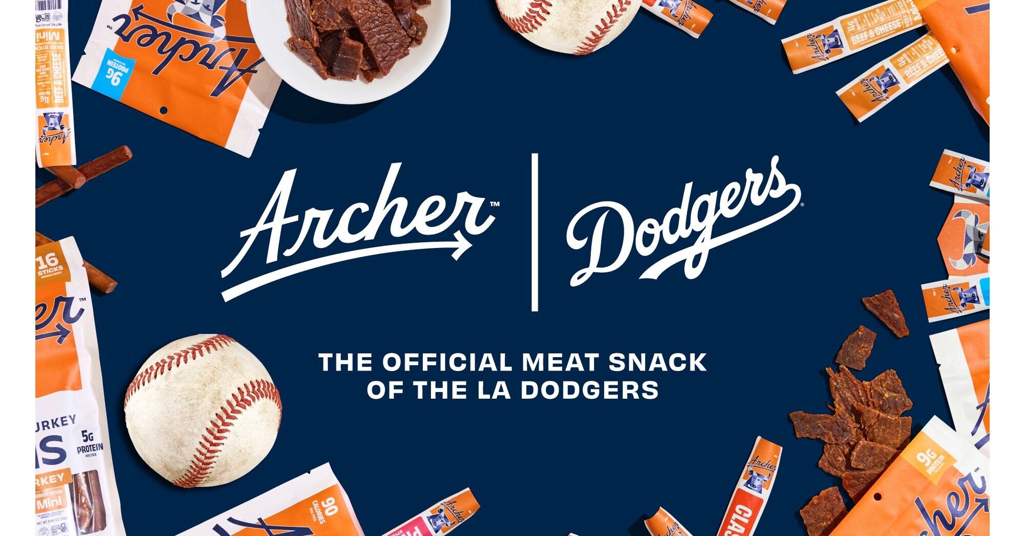 Meat Snack Brand, Archer, Hits a Grand Slam as the "Official Meat Snack ...