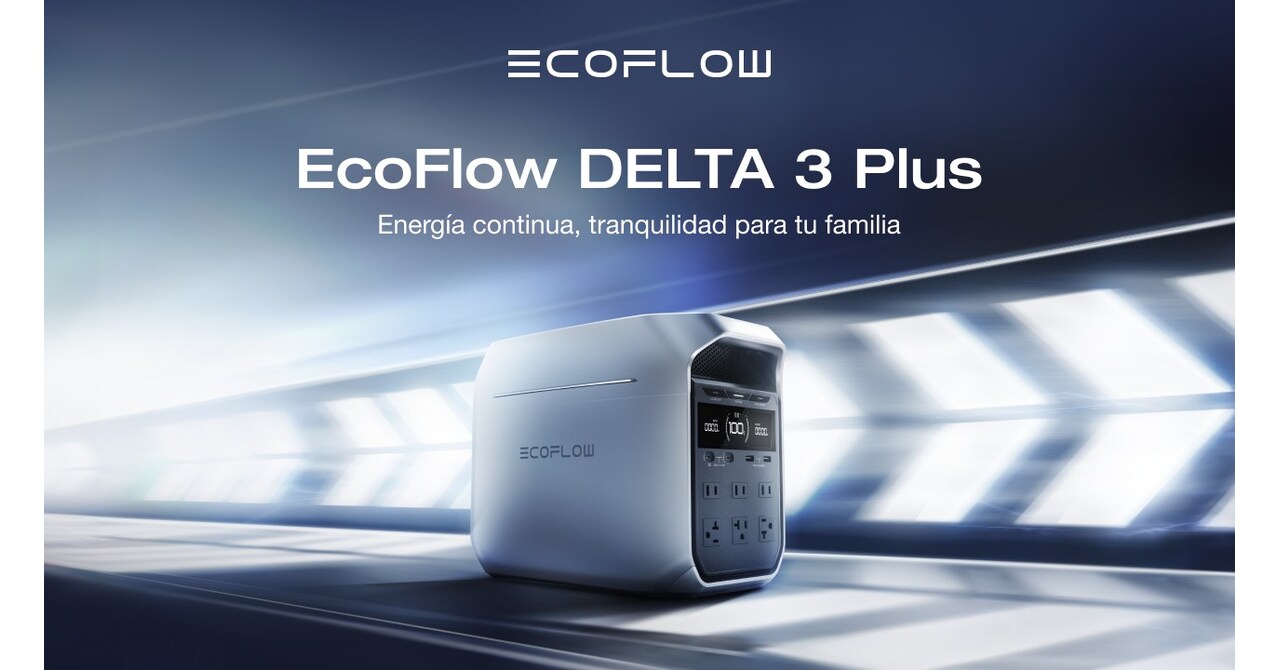 EcoFlow lanza DELTA 3 Plus y RIVER 3 Plus en México