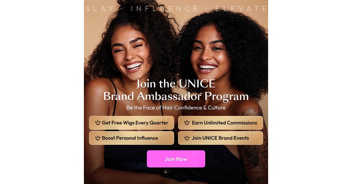 UNice Hair Launches the Brand Ambassador Program