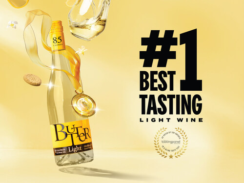 BUTTERLIGHT NAMED #1 BEST TASTING LIGHT WINE