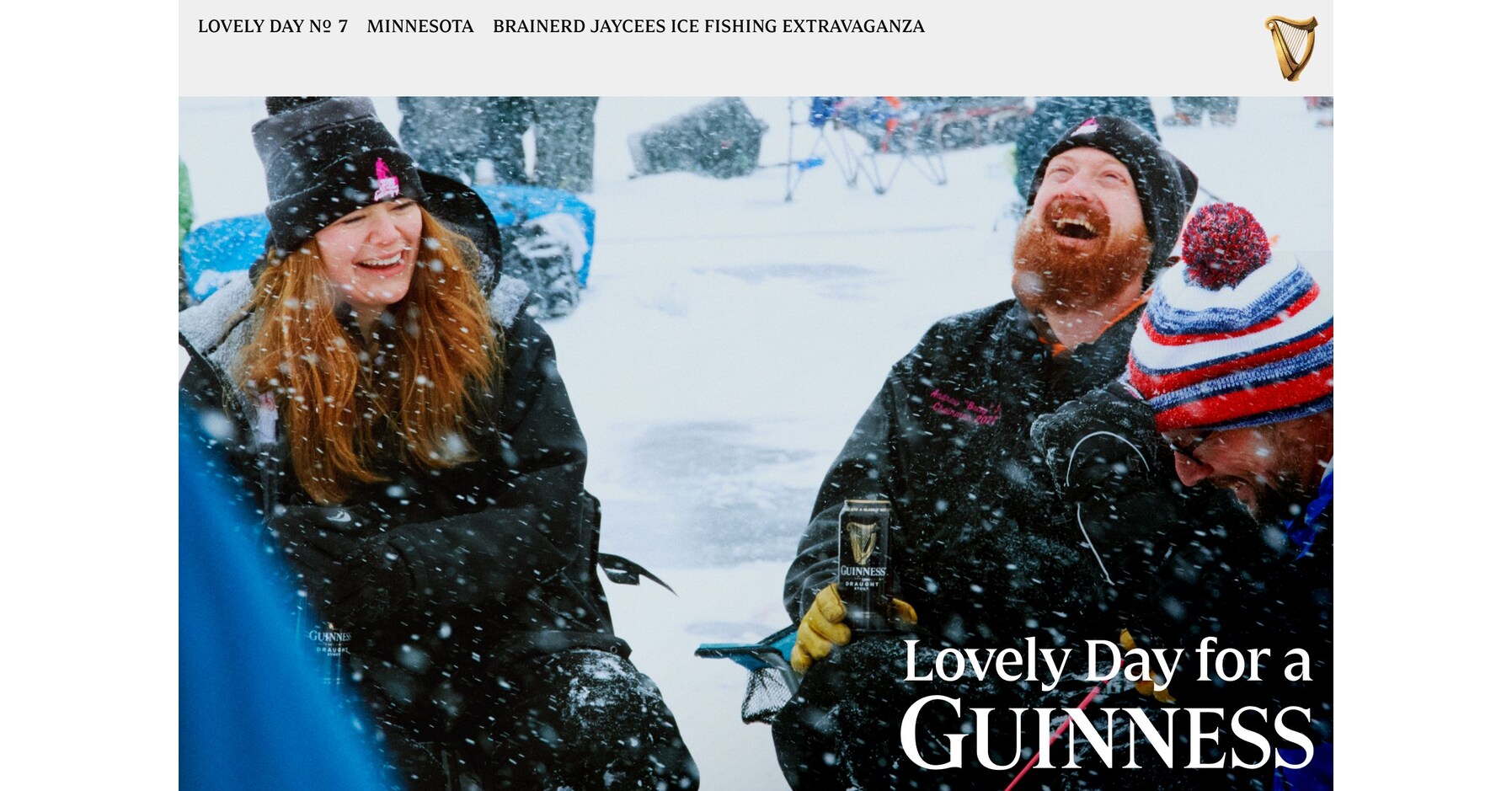 GUINNESS SPOTLIGHTS 'LOVELY DAYS' ACROSS THE COUNTRY IN NEW CAMPAIGN