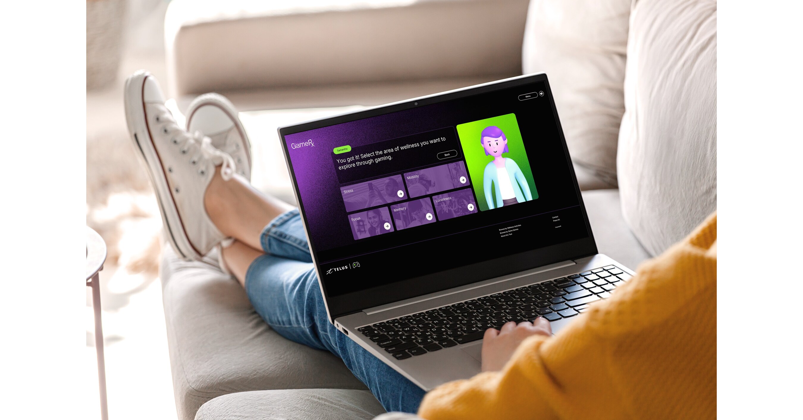 TELUS Introduces GameRx™: A Digital Resource for Gaming and Wellness