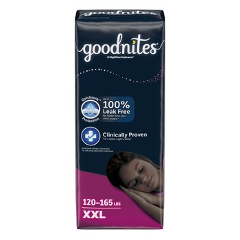 Goodnites® Launches New Larger Size Nighttime Underwear for Growing Kids